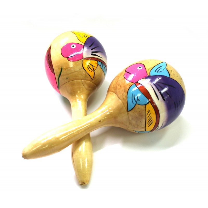 MARACAS G.I. DE PINO - GRANDE - Casa Brasil Ecuador